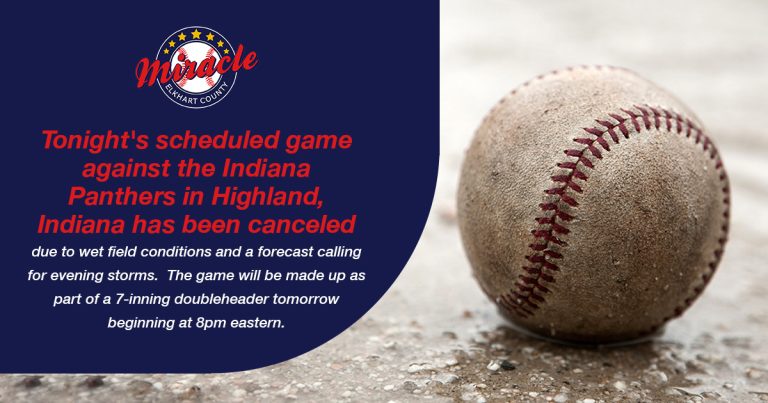 07-28 game vs the Indiana Panthers in Highland, Indiana canceled ...